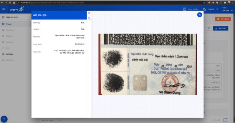 How To Extract Information From Images Using FPT AI Reader