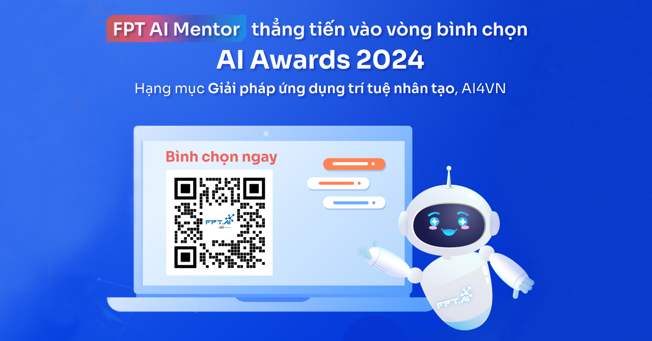 FPT AI Mentor Advances To The Voting Round Of AI Awards 2024 - FPT AI