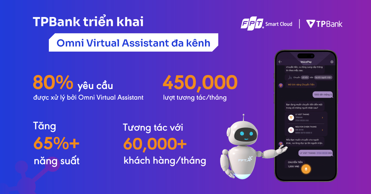 TPBank “revitalizes” Customer Services With FPT.AI - FPT AI