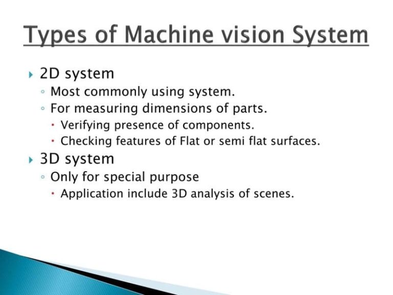 Machine Vision Là Gì? Machine Vision Vs Computer Vision